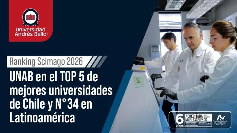 UNAB Top 5 en Chile y N°34 en Latinoamérica en Ranking Scimago 2026 ...